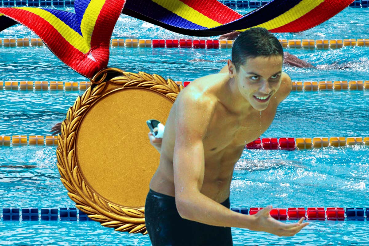 Gestul făcut de David Popovici după ce a cucerit o nouă medalie de aur. Ce a făcut sportivul ...