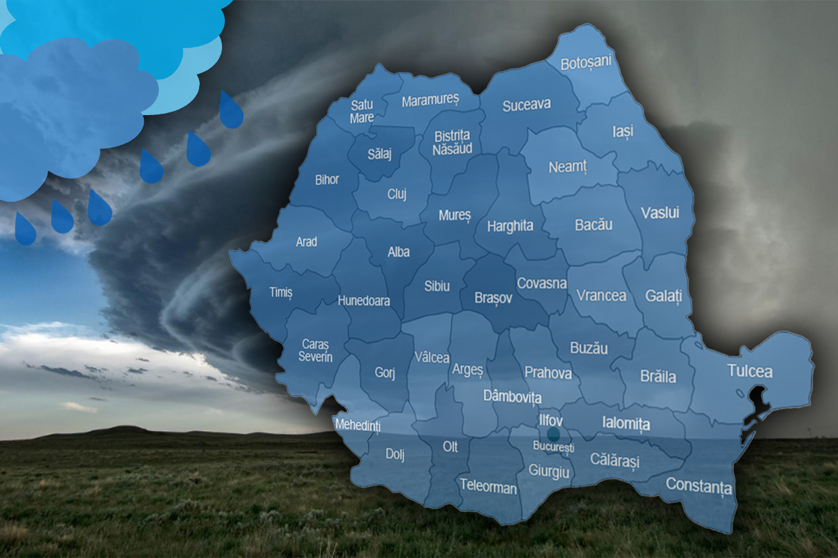 Se dezlănţuie un uragan în România? Anunţul zilei făcut de meteorologi. Ce urmează după ...