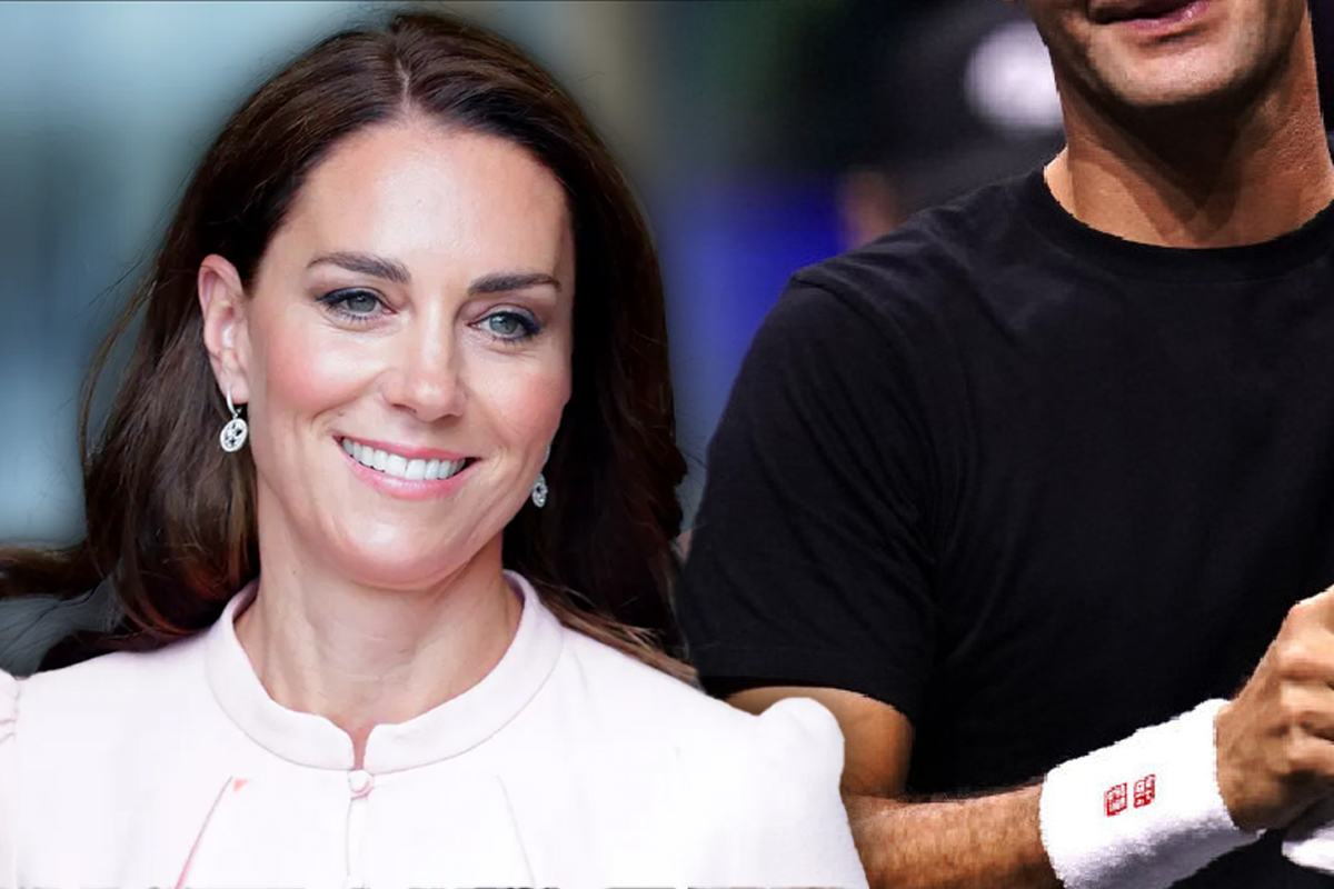 Unul dintre cei mai mari sportivi ai lumii, intimidat de Prințesa Kate Middleton. Fotografia ...