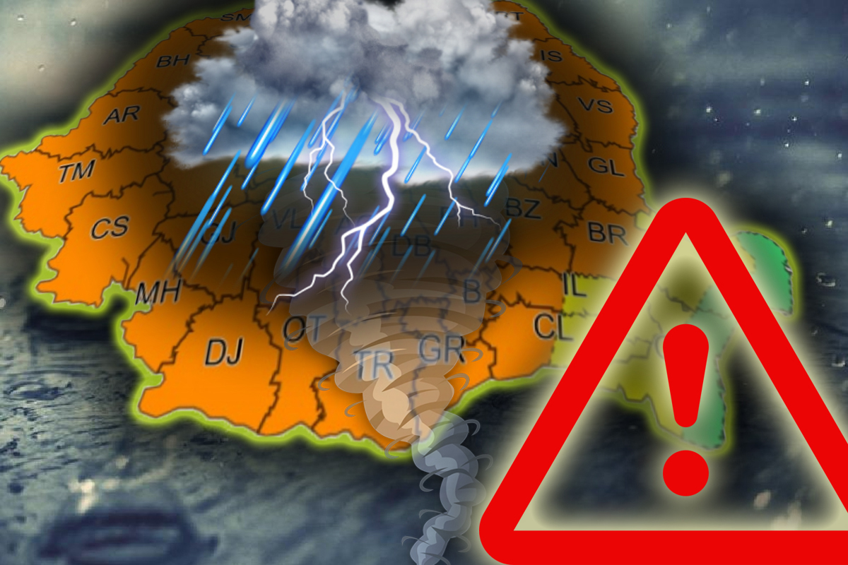 ANM, anunţ de ultimă oră. Gata cu temperaturile caniculare! România, sub cod galben de vijelii ...