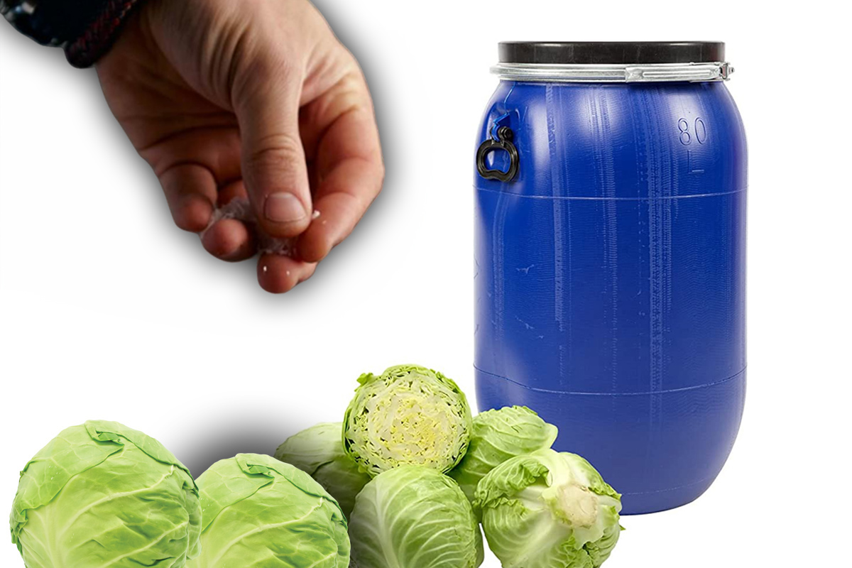 Ce să presari pe fundul butoiului de varză ca să elimini orice miros ...