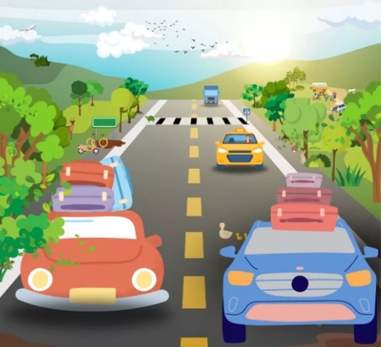 Testul de atenție cu animale. Ești un geniu dacă le vezi pe toate cele ...