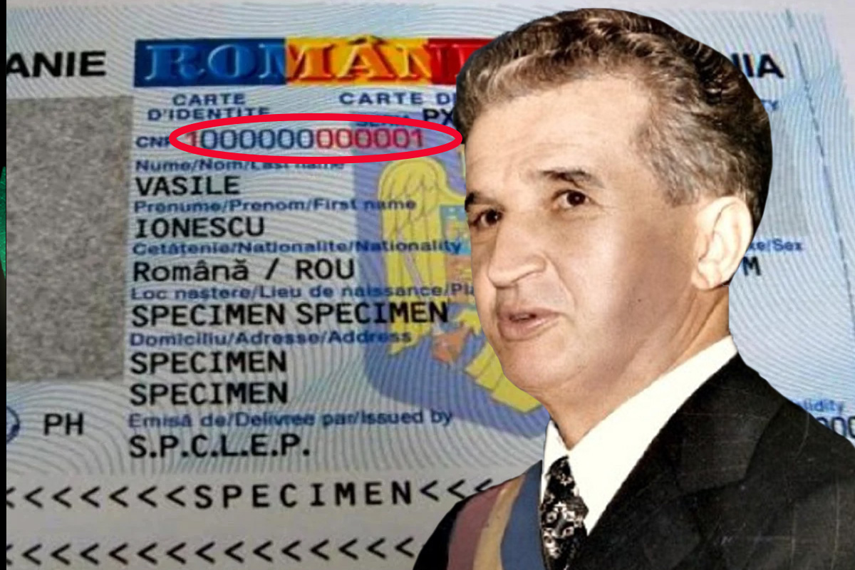 Știai că CNP-ul a fost introdus de Nicolae Ceaușescu în 1978? Ce înseamnă cifrele de pe cartea ...