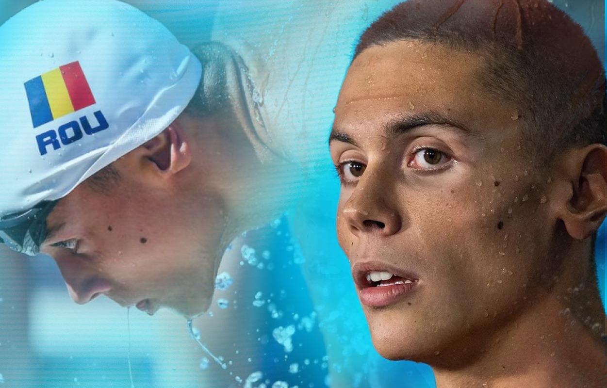 Victorie zdrobitoare pentru David Popovici. Două medalii de aur în două zile și un nou record ...