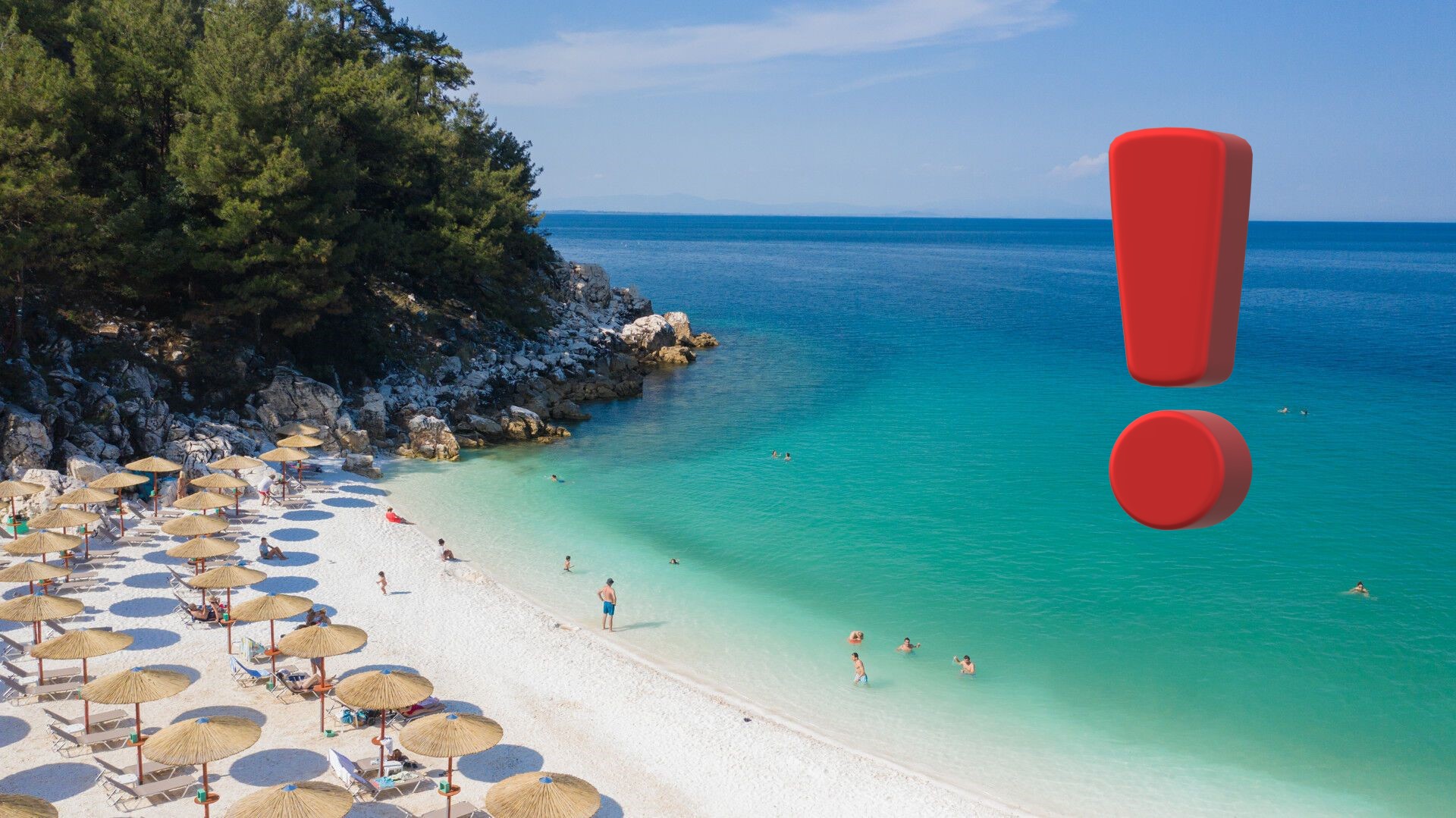 Nu se mai poate ajunge la plajele Marble Beach și Porto Vathy din Thassos. Anunțul momentului ...