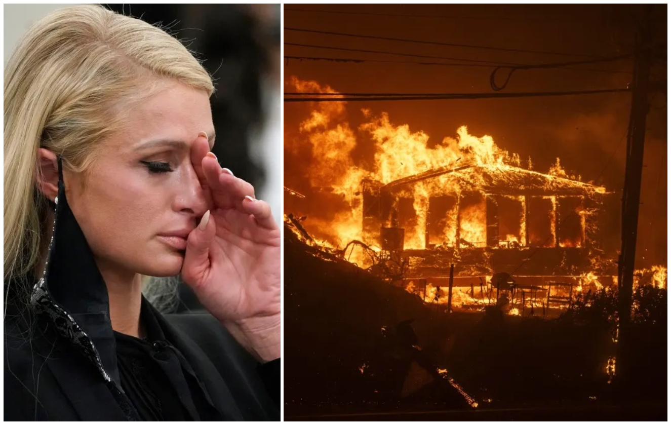 Imagini cu dezastrul lăsat în urmă de incendiile din Los Angeles. Casele vedetelor au ars ...