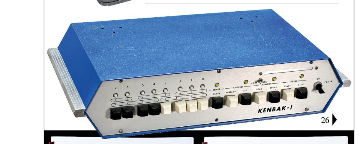 Kenbak-1, primul computer personal, se vinde la licitație