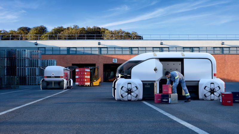 Renault se apucă de construit mașini autonome care-ți fac cumpărăturile