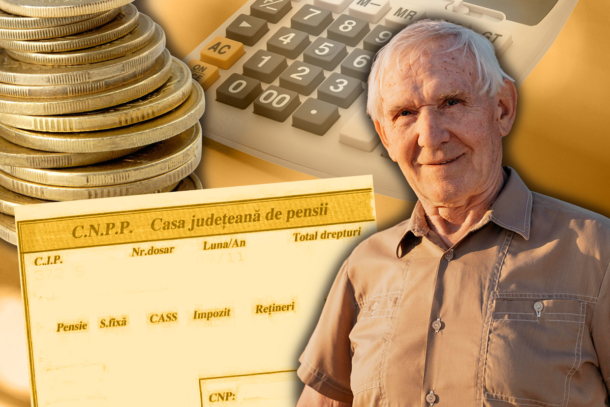 Pensii 2024 - toți pensionarii trebuie să știe majorarea punctului de pensie. Exemplu de calcul ...