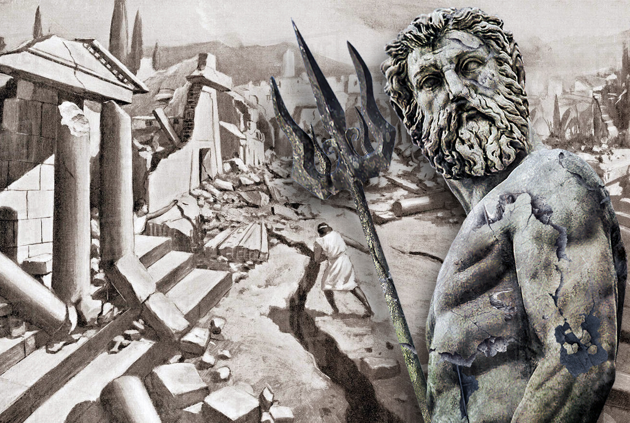 Cine e Zeul Cutremurelor, divinitatea care făcea pământul să se ...