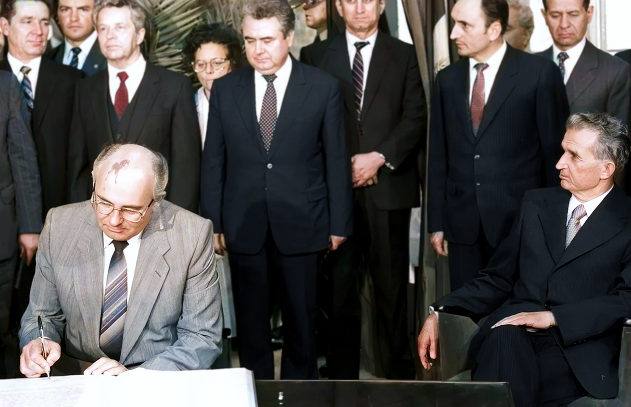 „Ceaușescu și Gorbaciov, la un pas de bătaie,” dezvăluia Șevardnadze ...