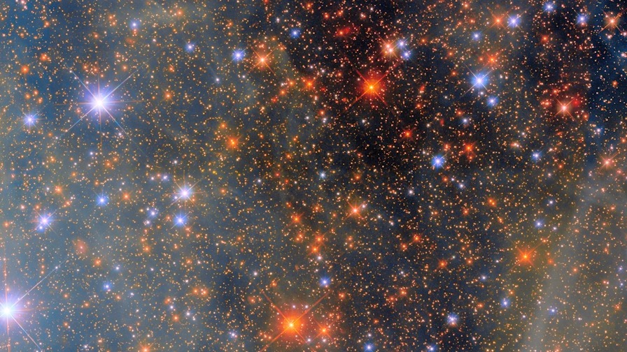 Fotografii uluitoare cu galaxia vecină, surprinse de telescopul Hubble: Micul Nor al lui ...