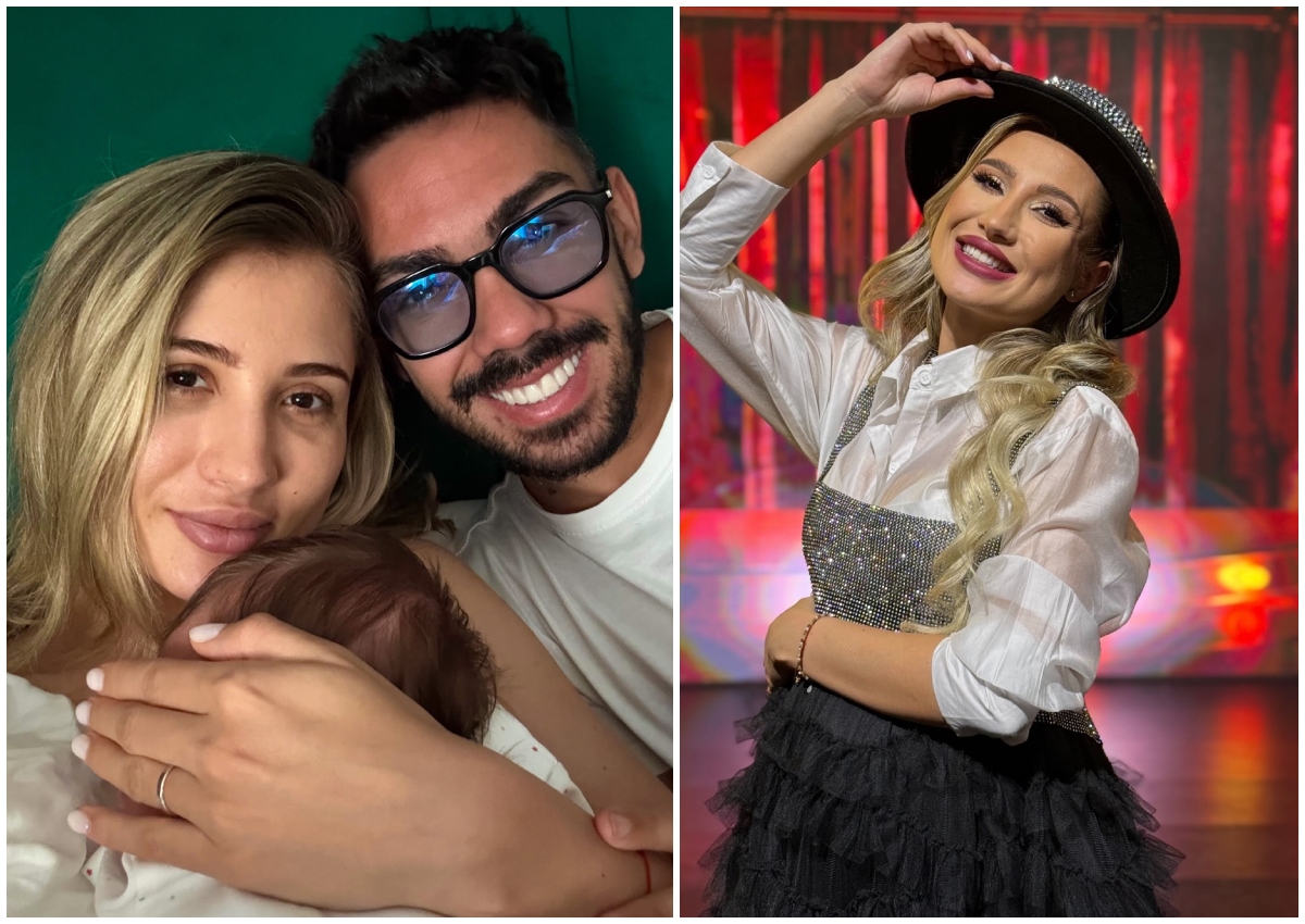 Claudia Puican, înapoi pe scenă, la nici o lună după ce a născut, deși alăptează. Soția lui ...