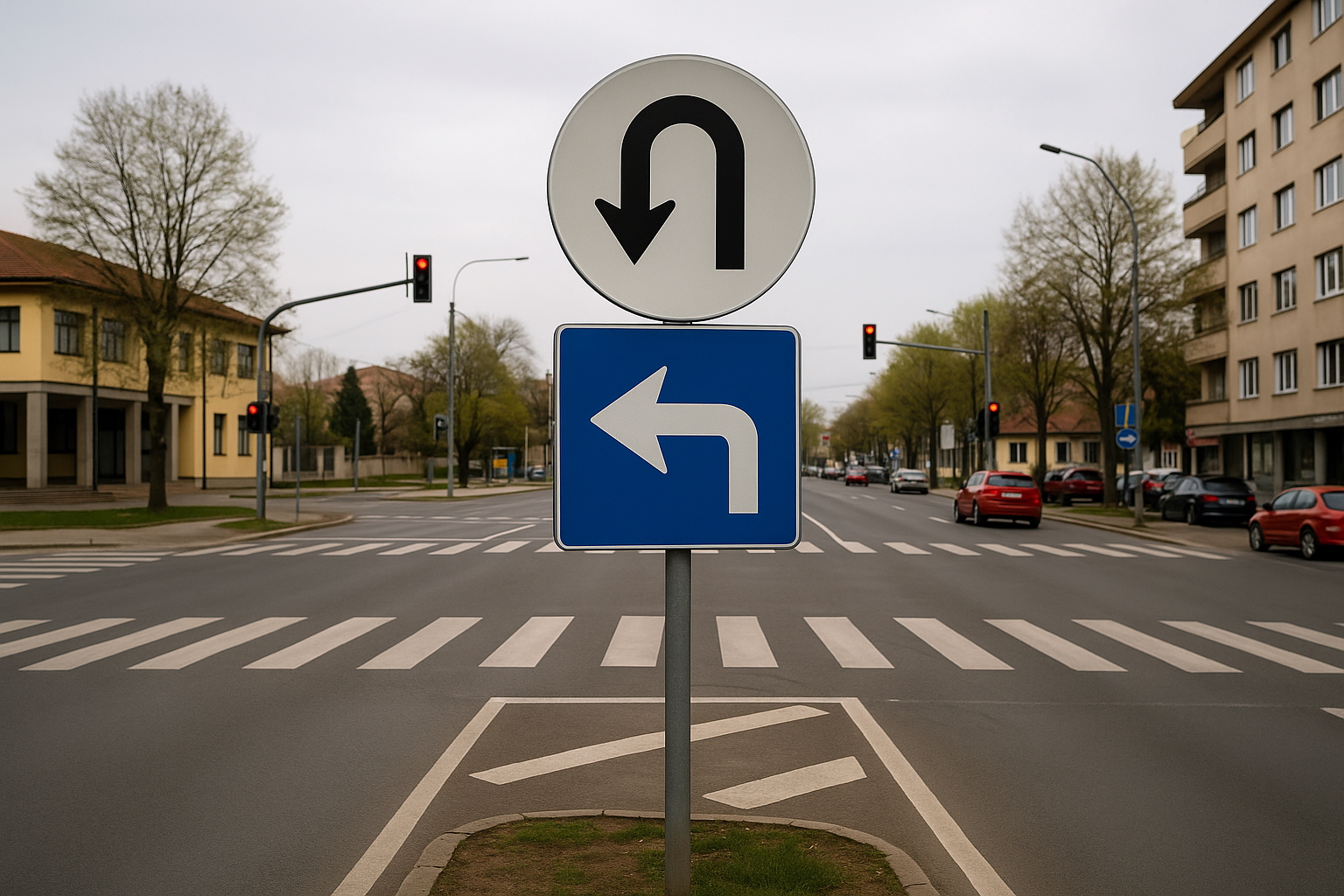 Când ai voie să întorci în intersecție, ce spune Codul Rutier din ...