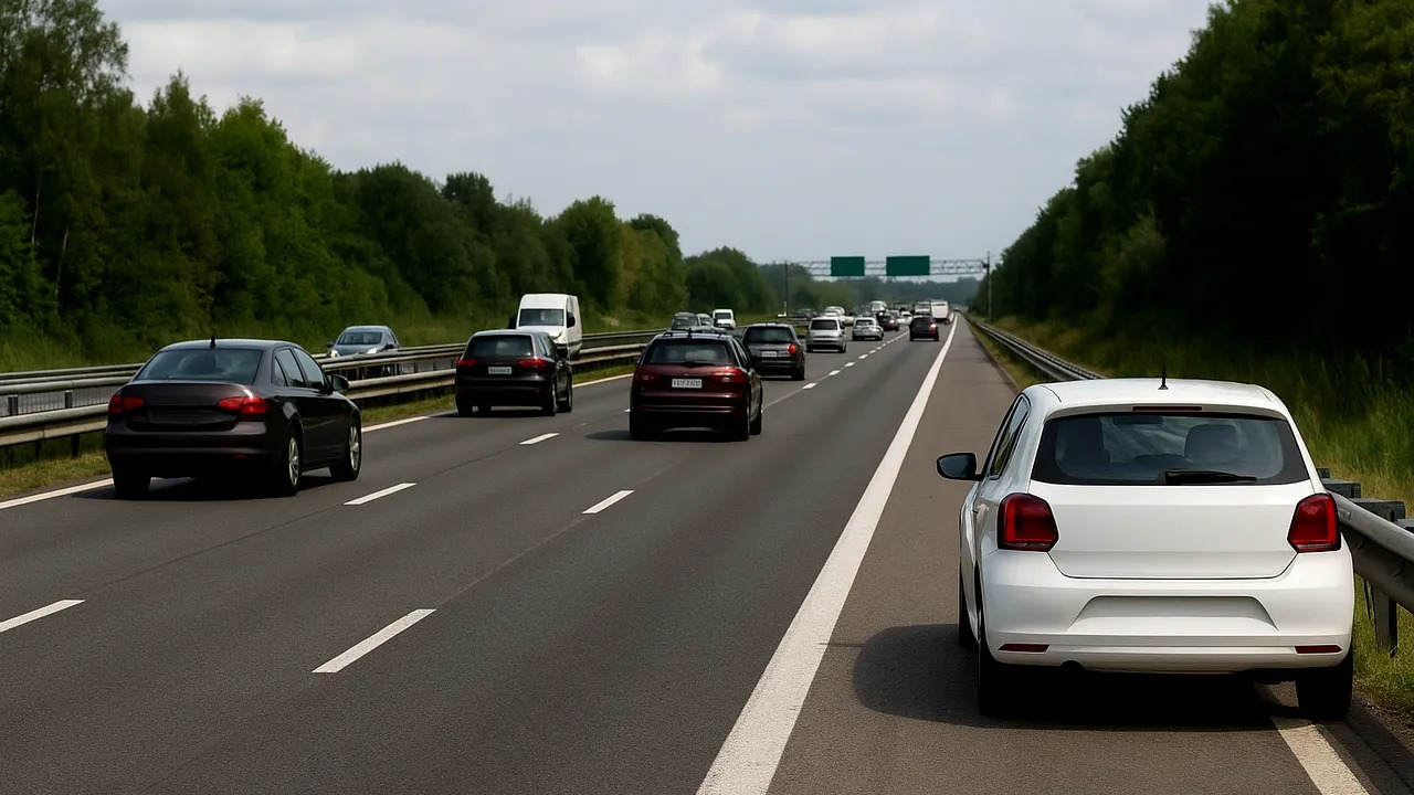 Un nou sistem de monitorizare intră în funcțiune: șoferii prinși pe banda de urgență vor fi ...