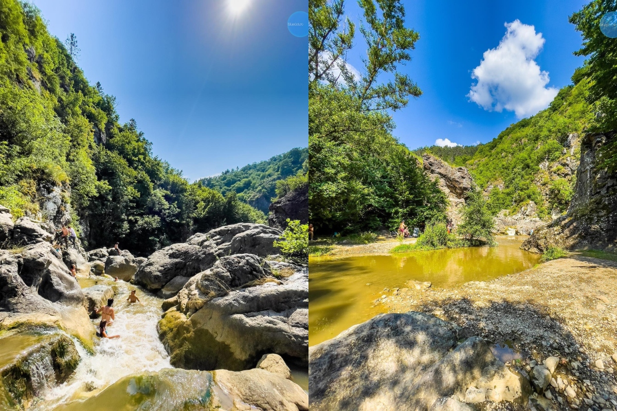 Piscina naturală care are şi cascada din România care atrage din ce în ...