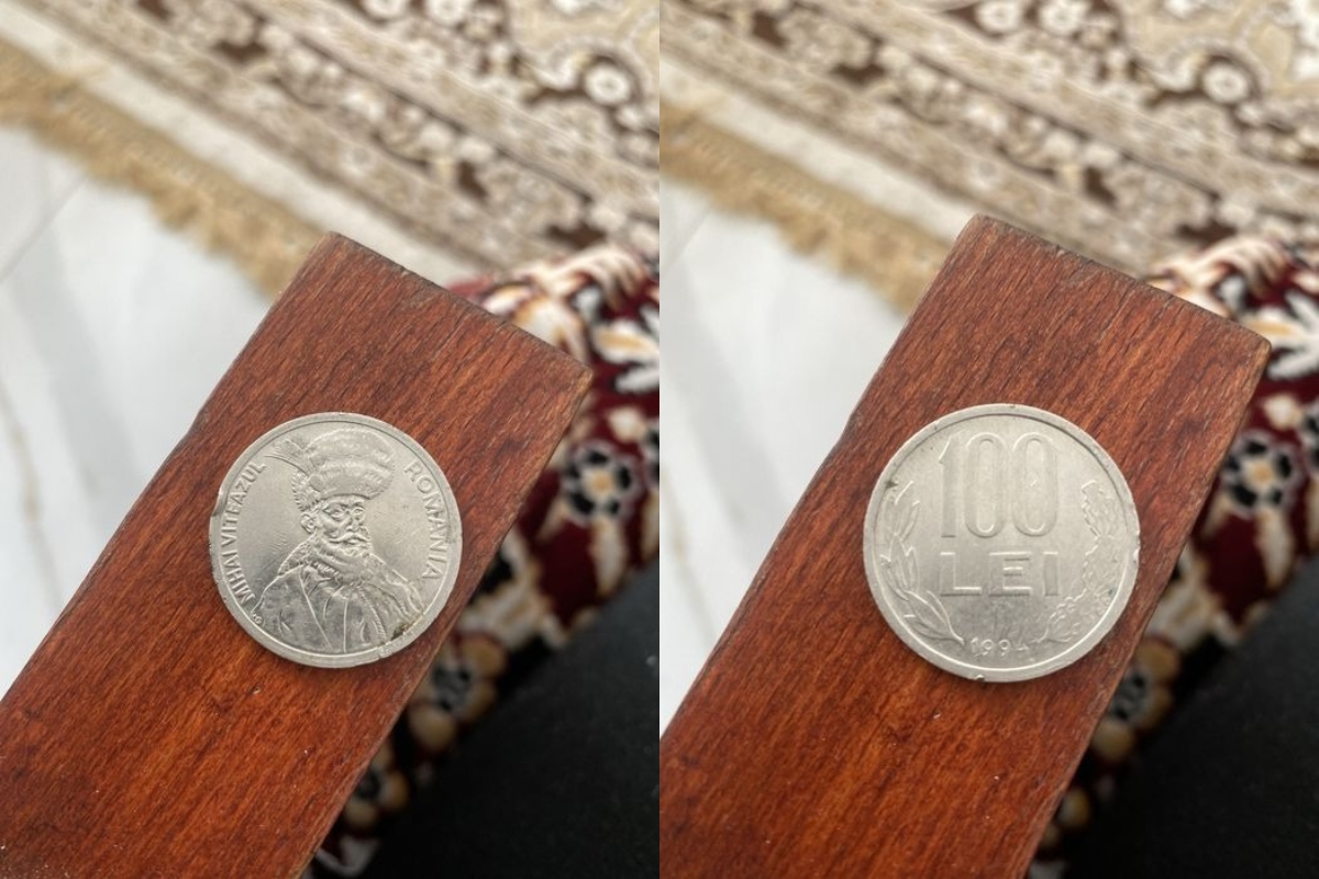 Prețul cu care se vinde acum moneda de 100 de lei din 1994 ...