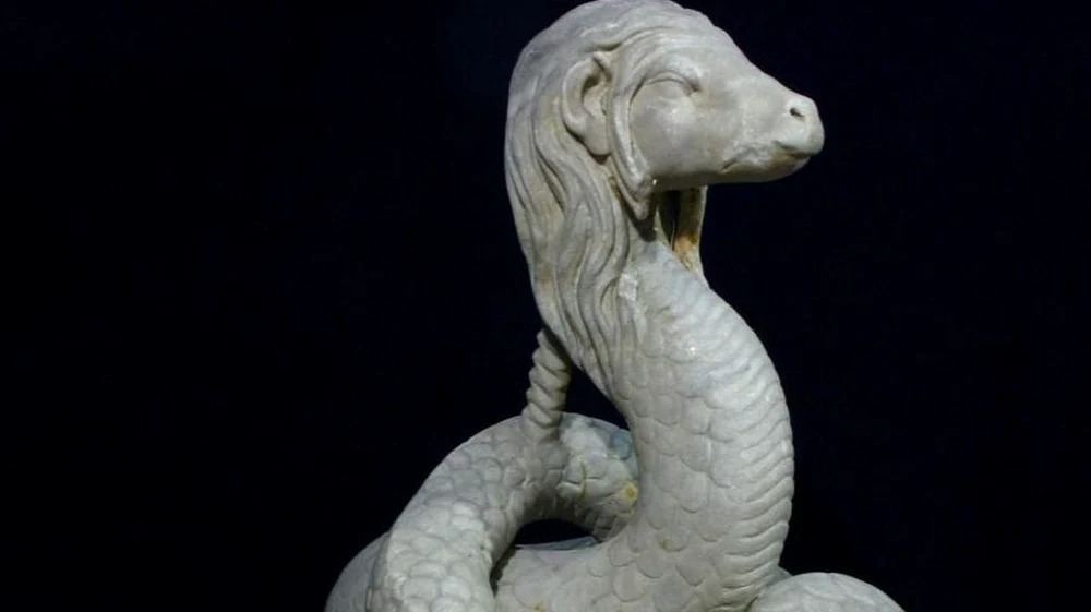 Statuia șarpelui Glykon de la Constanța: Unică în lume și cu o valoare ...