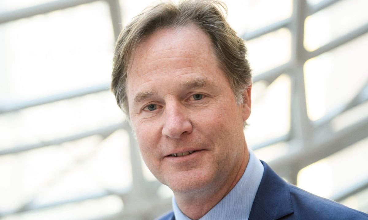 Fostul executiv Meta, Nick Clegg, critică conformismul Silicon Valley ...
