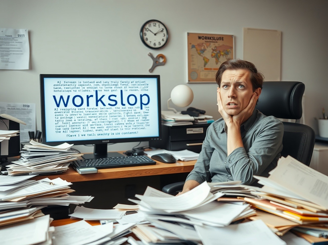 Pericolul „workslop”: cum munca generată de AI poate sabota productivitatea