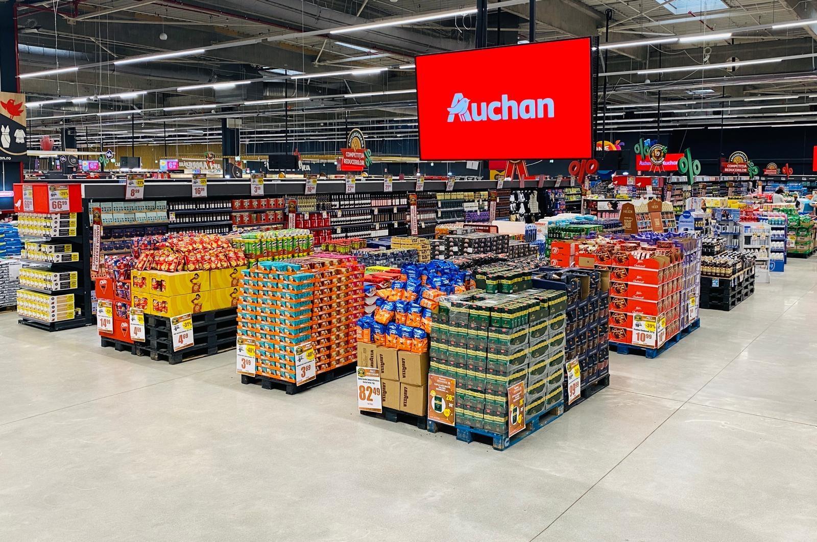 Aniversariada Auchan continuă cu super prețuri la produse esențiale din ...