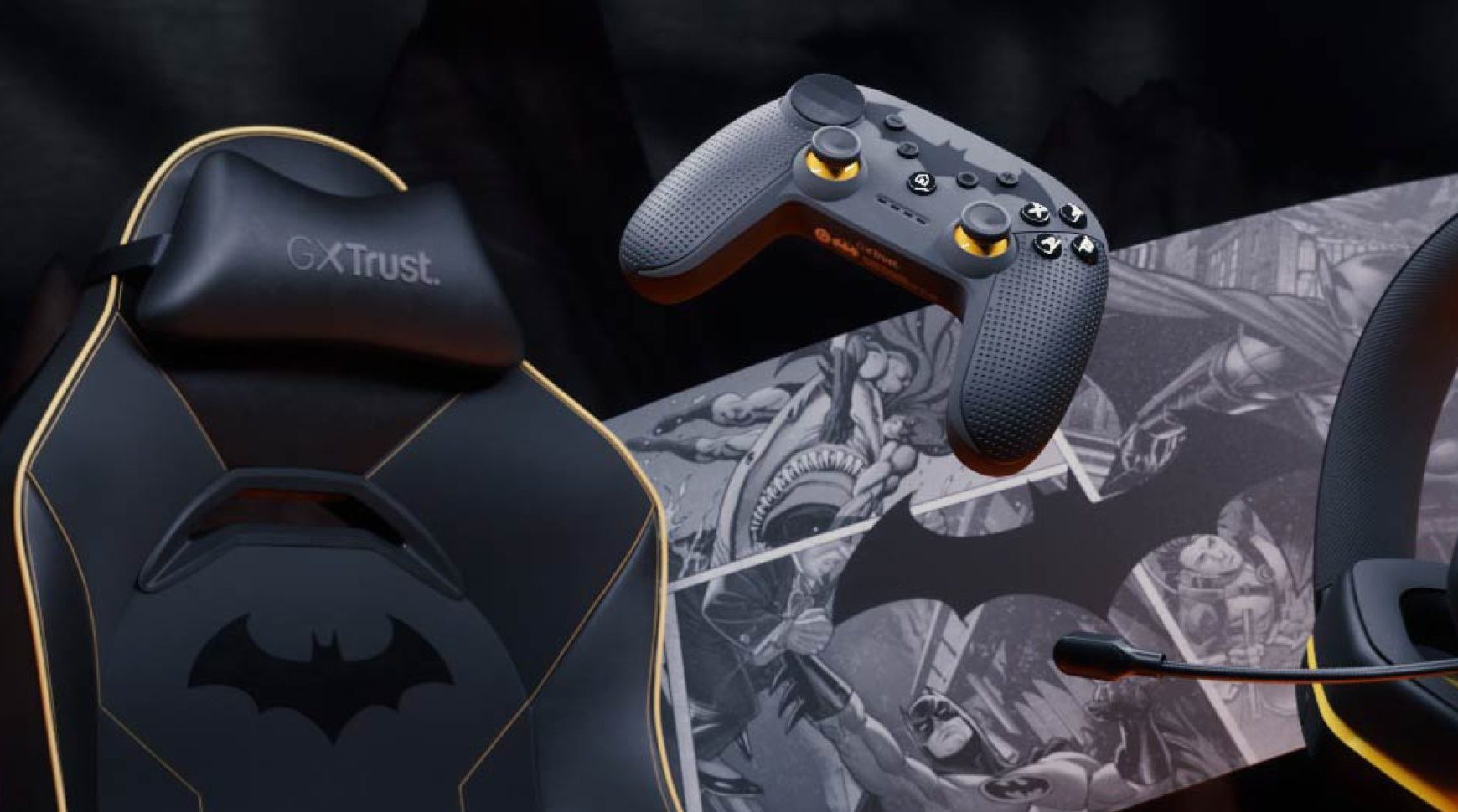 GXTrust lansează colecția Batman: scaune de gaming, periferice wireless ...