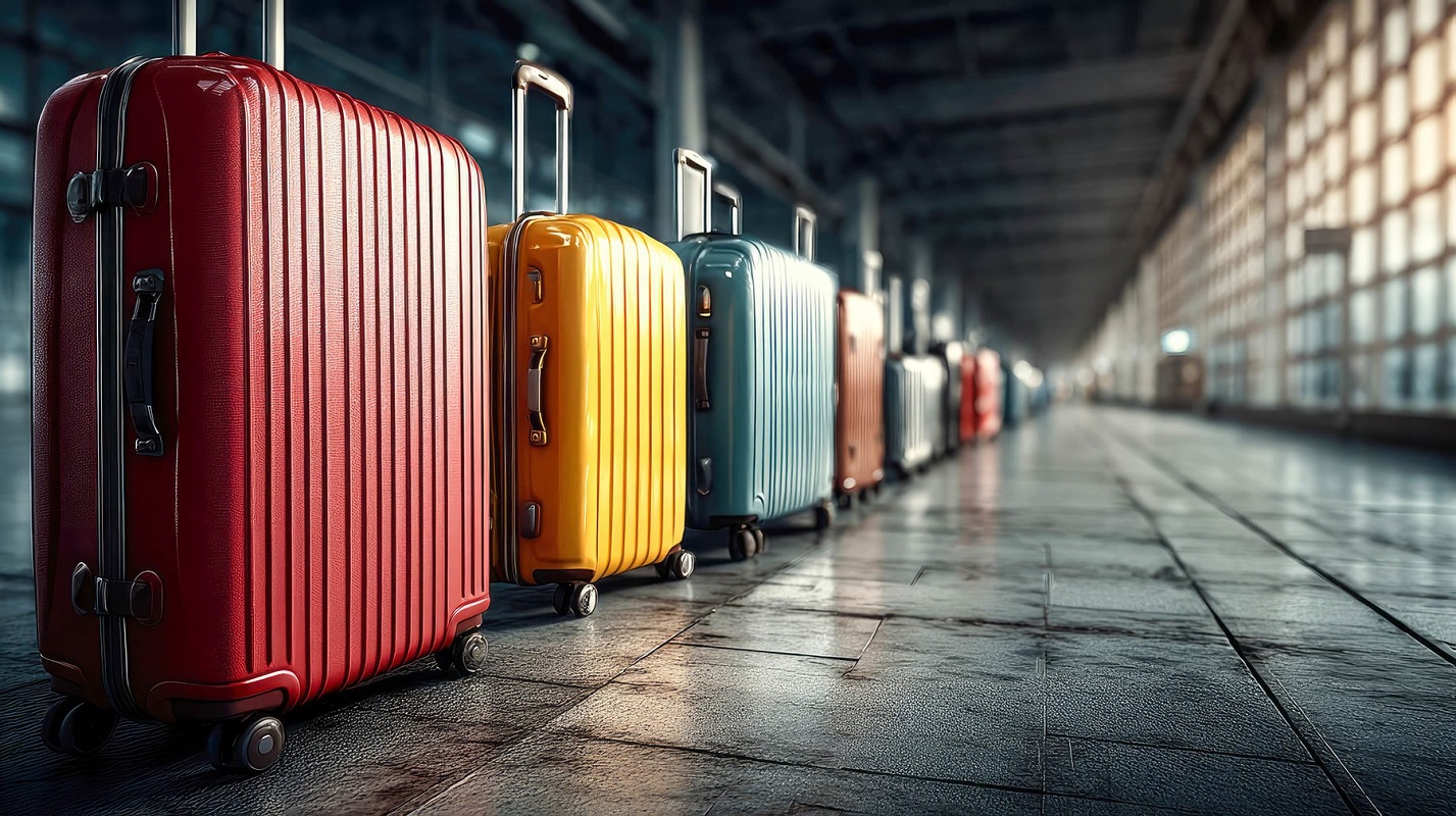 Mulţi îşi aleg bagaje colorate când zboară cu avionul, însă este cea ...
