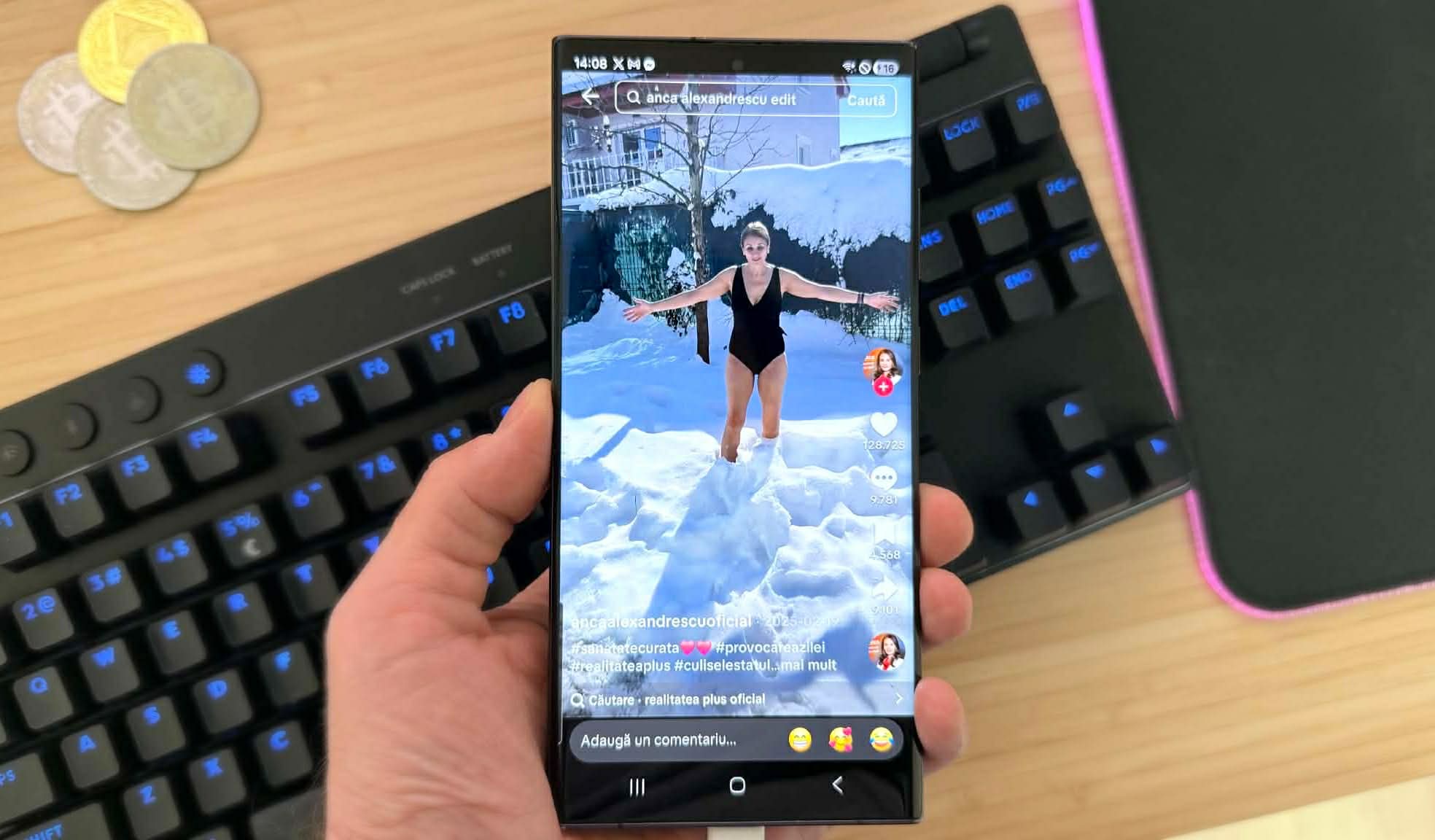 TikTok a închis contul oficial al Realitatea PLUS. La scurt timp ...