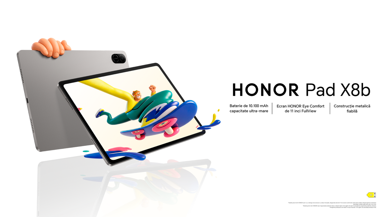 HONOR lansează în România tableta cu autonomie de până la 97 de zile în ...